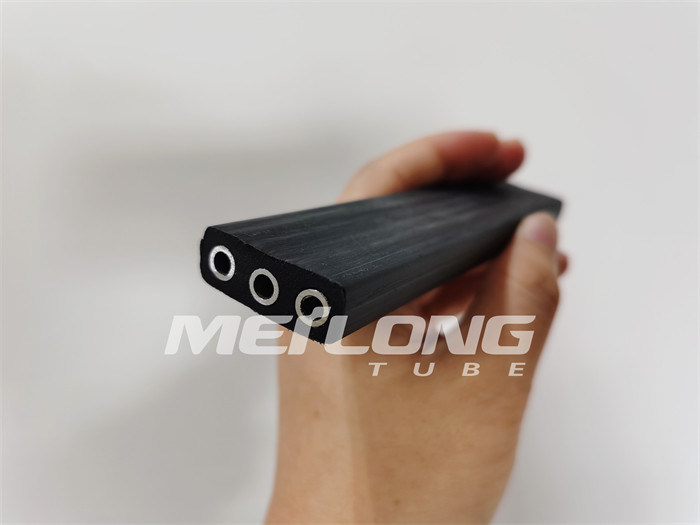 Duplex 2205 Encapsulated Control Line Flatpack With 3 Lines For Oil And ...