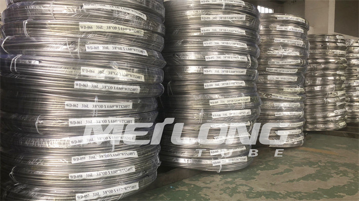 Seamless Stainless Steel Capillary Coiled Tubing Chemical Injection ...