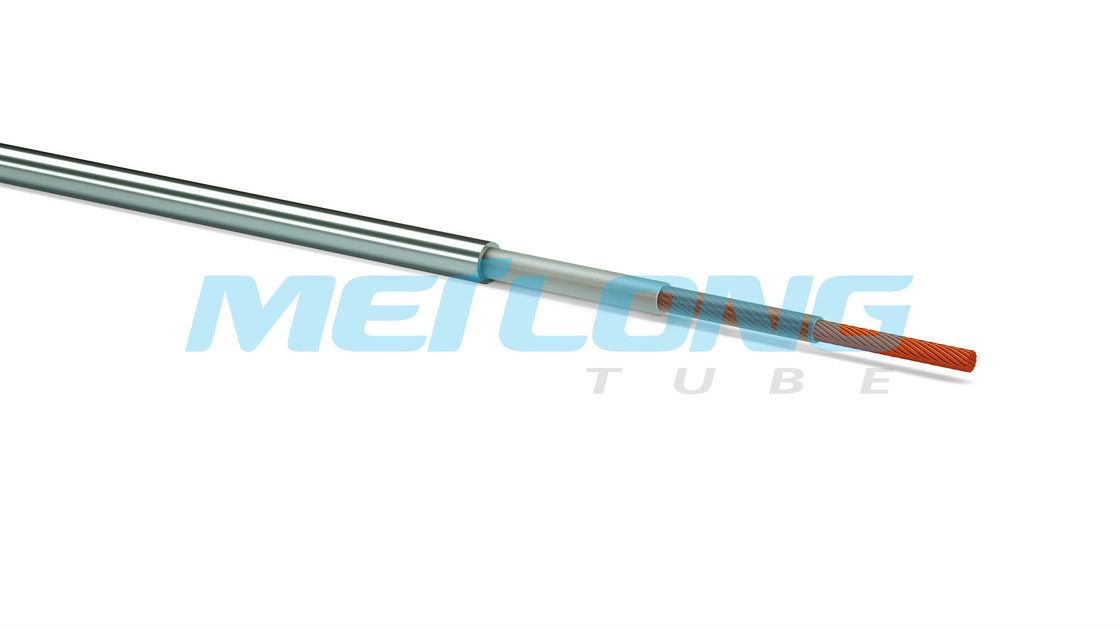 PVDF Jacket Tubing Encapsulated Cable 316L Tubing Encapsulated ...