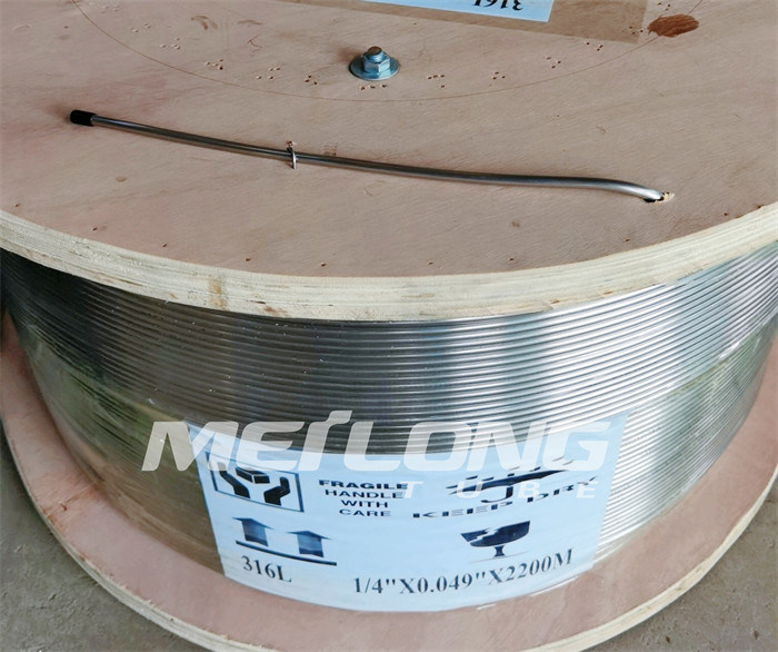 ASTM A789 Annealed Hydraulic Control Line 1 2 Stainless Coil Tubing For ...