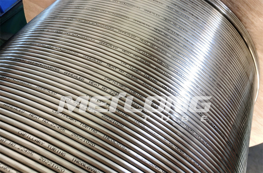 Seamless Duplex 2205 Hydraulic Control Line Coiled Tubing For Down Holes