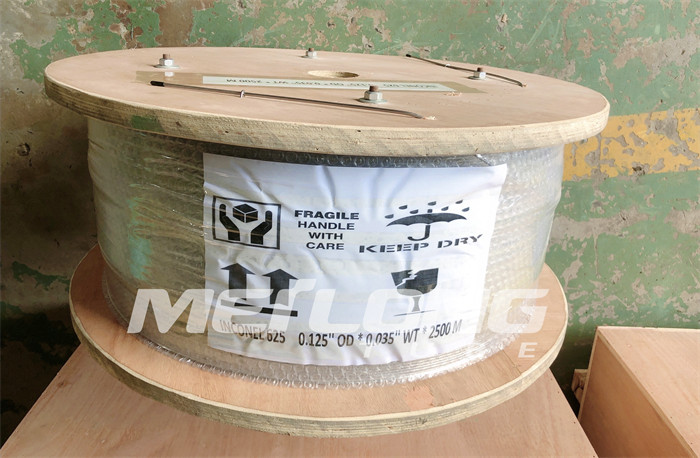 Cold Drawing Hydraulic Control Line Ss304 Round Coiled High Pressure ...